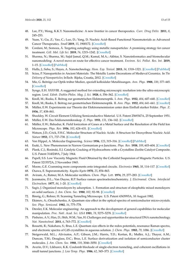 History of nano.pdf | Chemistry | Science