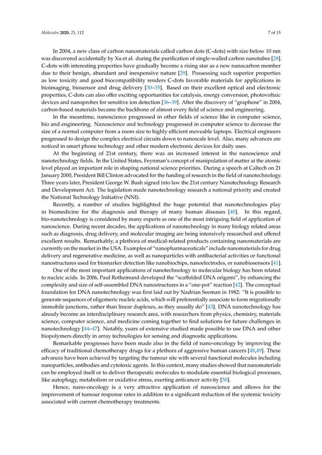 History of nano.pdf | Chemistry | Science