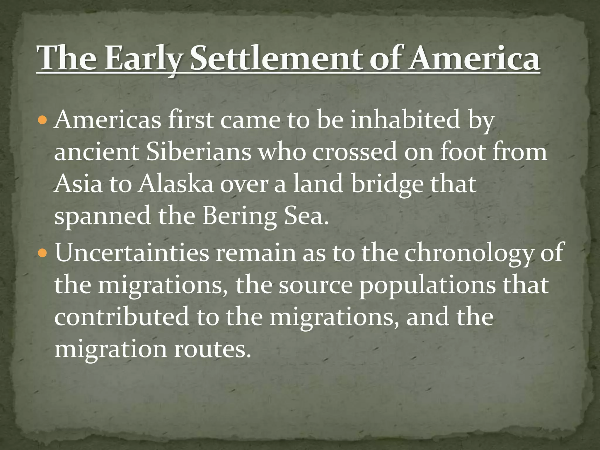 US 1: History of native american tribes | PPTX