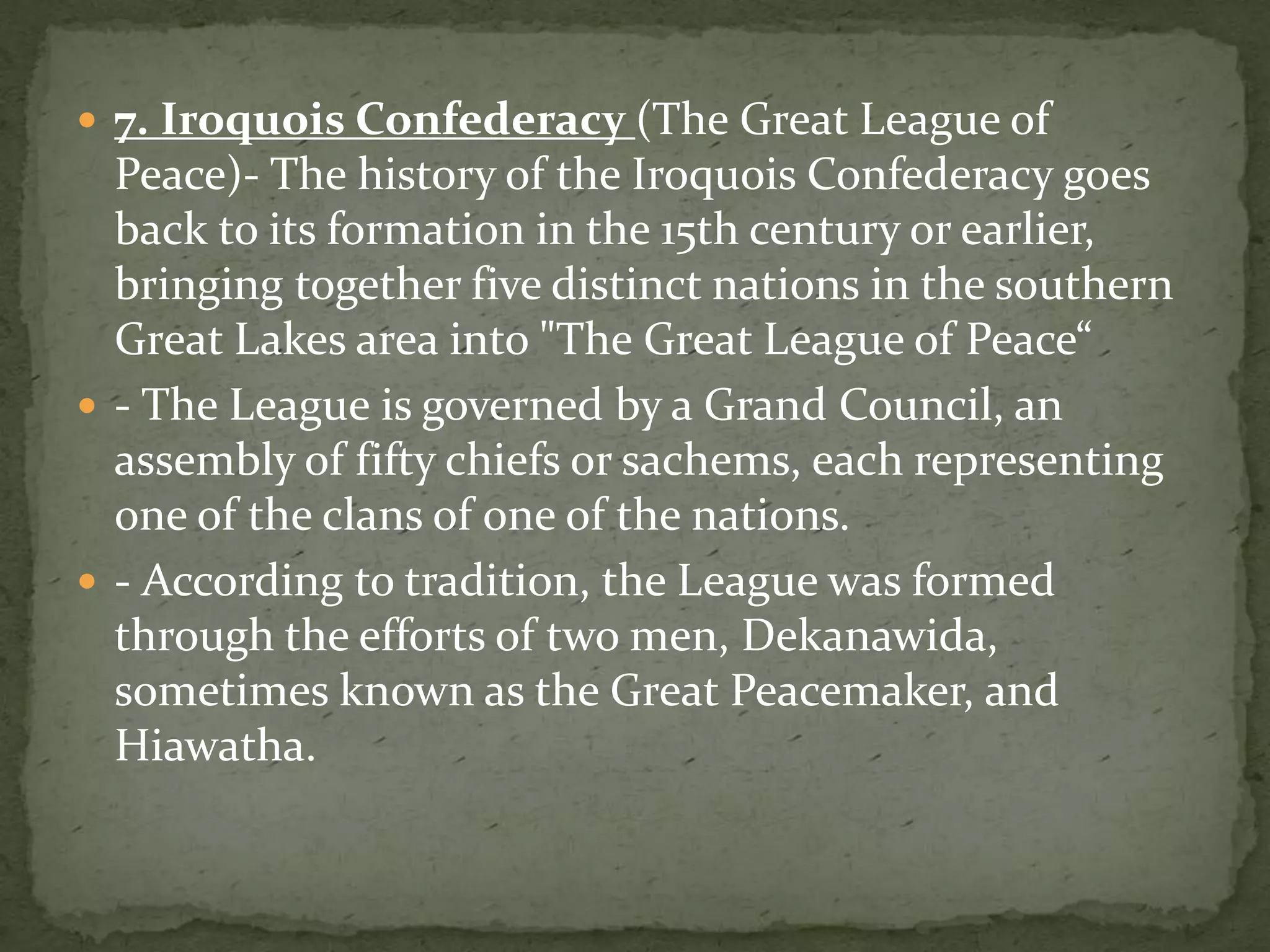 US 1: History of native american tribes | PPTX
