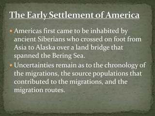 US 1: History of native american tribes | PPTX