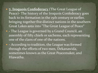 US 1: History of native american tribes | PPTX