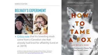 History of Nature 1b Domestication.pdf | Dogs | Pets