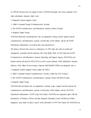 History of ncia squadron heidelberg and the heidelberg nato commands | DOCX