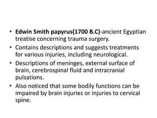 History of neurology | PPTX