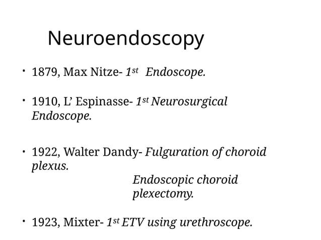 History of Neurosurgery and indian neurosurgery | PPT