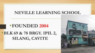 HISTORY OF NEVILLE.pptx