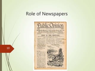 History of newspaper in india | PPT