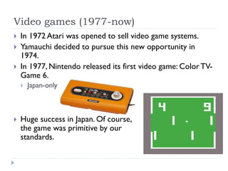History of Nintendo | PPTX