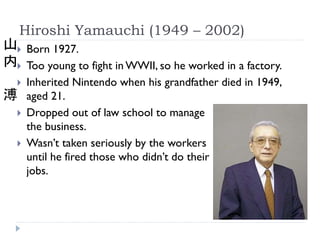 History of Nintendo | PPTX