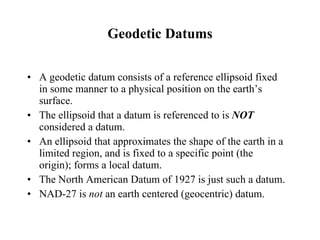 History Of North American Datums | PPT