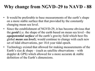 History Of North American Vertical Datums | PPT