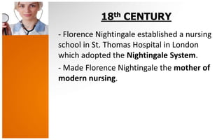 History of nursing | PPTX