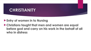 History of Nursing and Nursing As A Profession UNIT-3.pptx