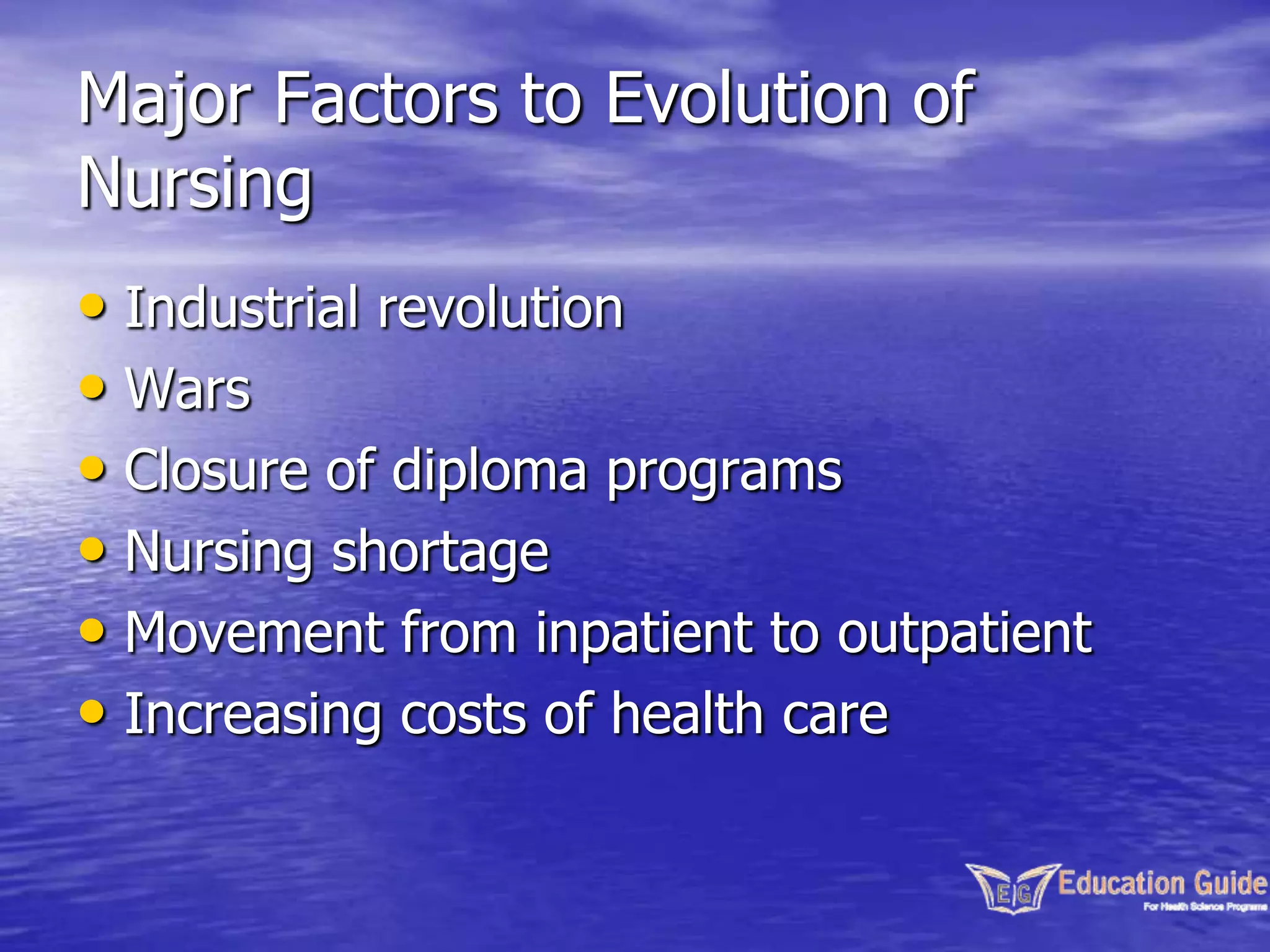 History of nursing education | PPT