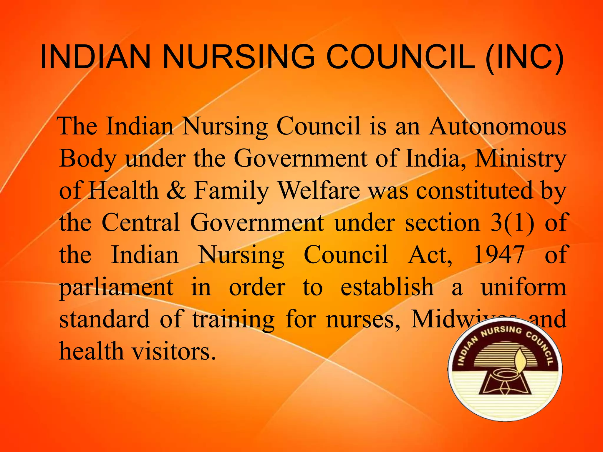 History of nursing education in india | PPTX