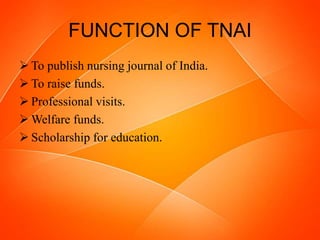 History of nursing education in india | PPTX