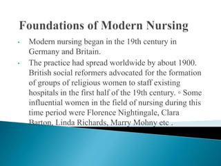 History of nursing By Asma Falak | PPTX