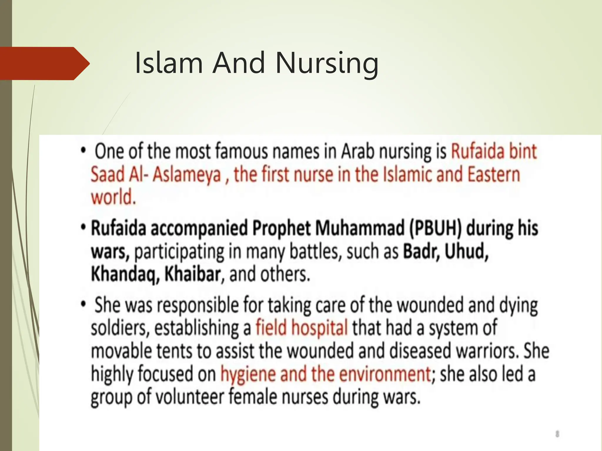 History of Nursing MS Summary of ancient cultures Historical ...