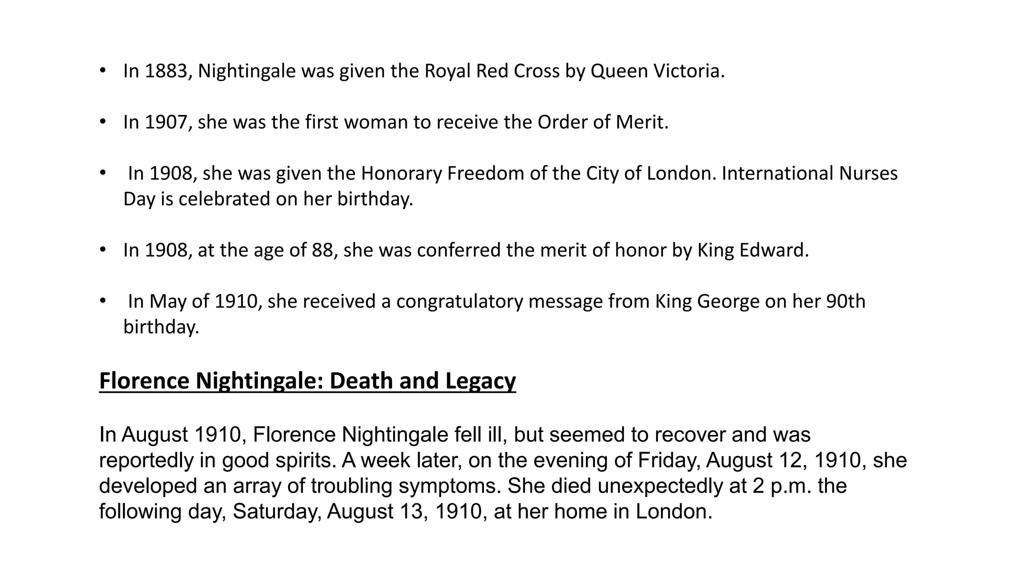 HISTORY OF NURSING PPT for First year BSC nursing students studying in RGUHS karnataka.pptx