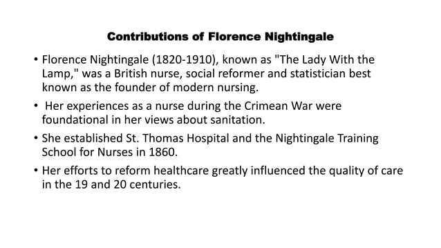 HISTORY OF NURSING PPT for First year BSC nursing students studying in RGUHS karnataka.pptx ...