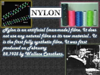 History of nylon | PPTX