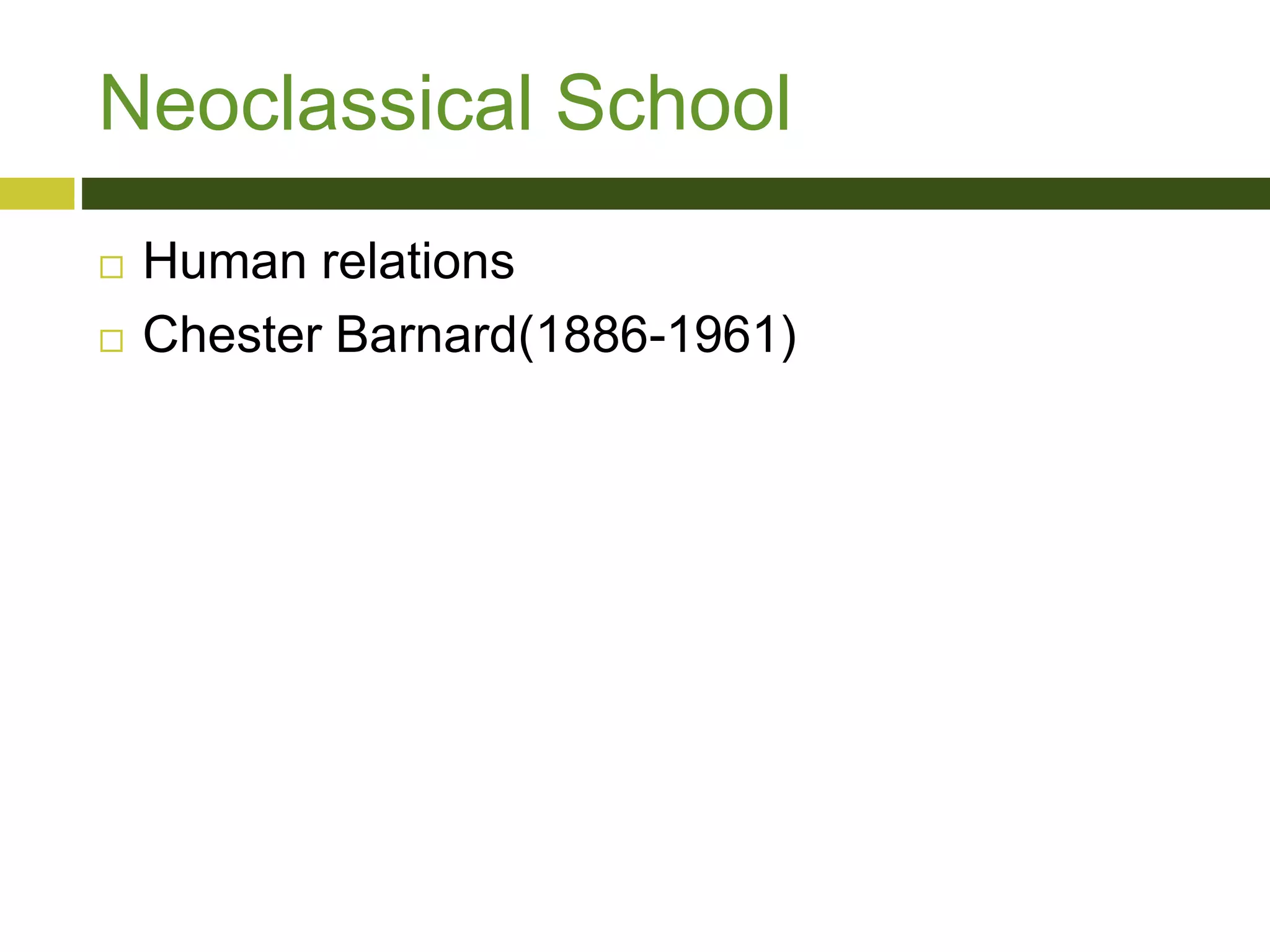 History of Organisational Behaviour | PPTX