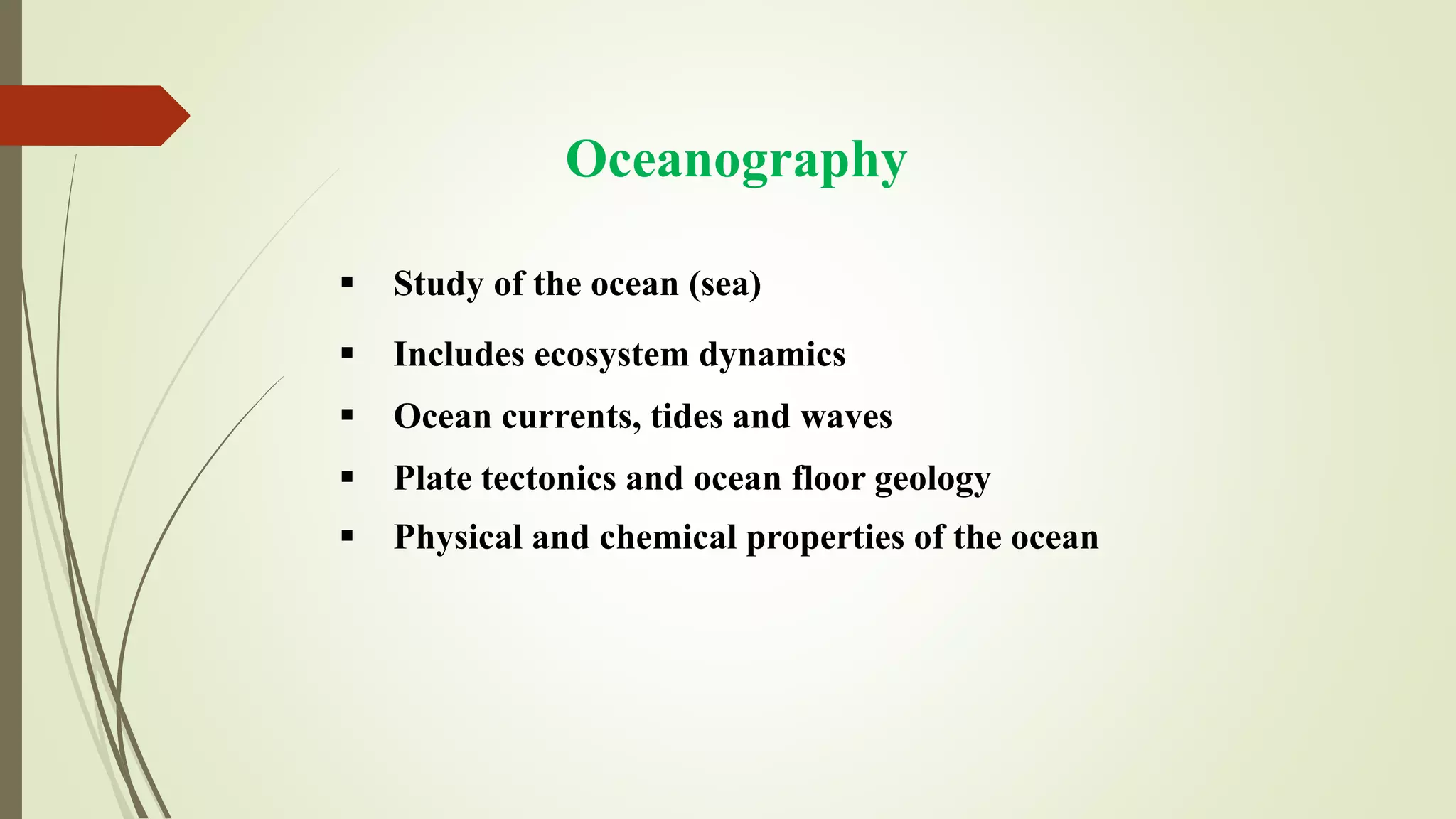 History of oceanography: origin and development | PPTX