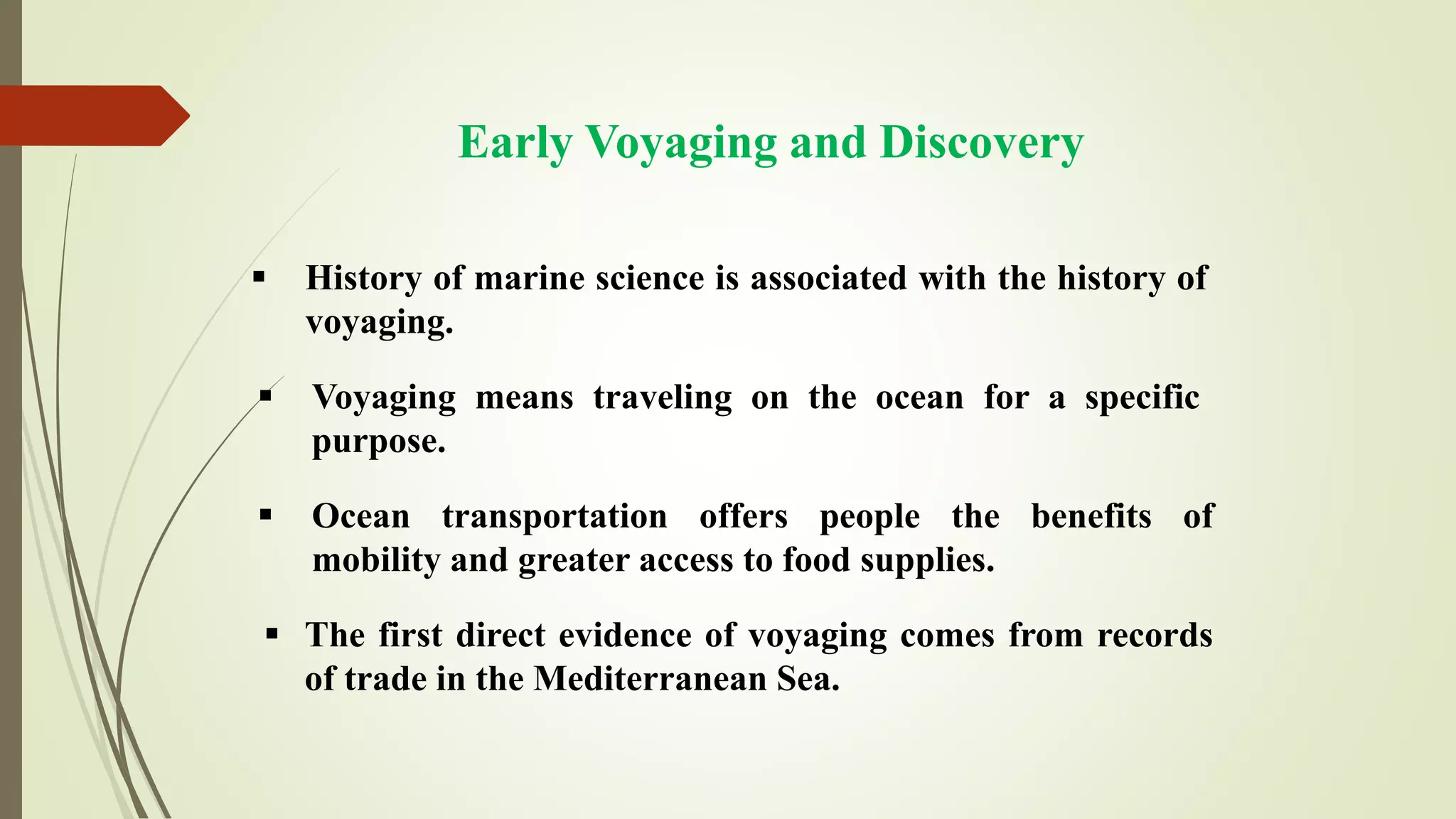 History of oceanography: origin and development | PPTX