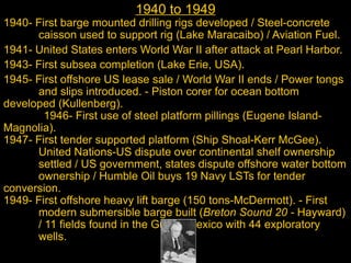 History of Oil | PPT