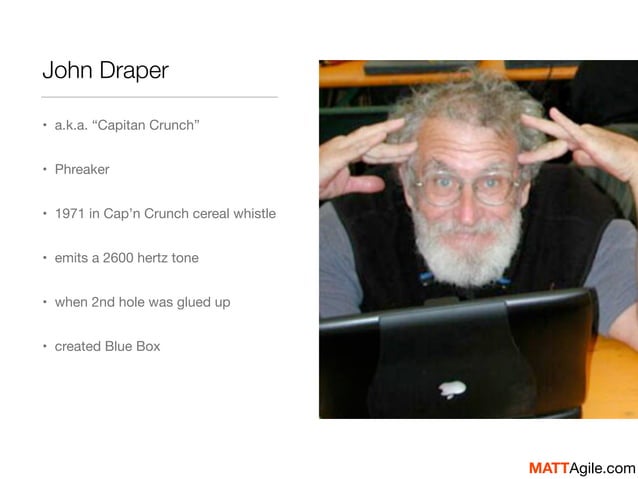 History of Old School Hacking | PPT