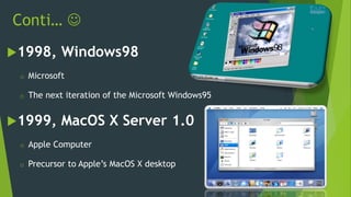 History of operating systems | PPTX