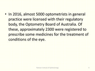 History of optometry | PPTX