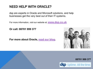 A History of Oracle Corporation | PPTX