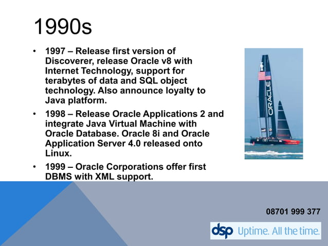 A History of Oracle Corporation | PPT