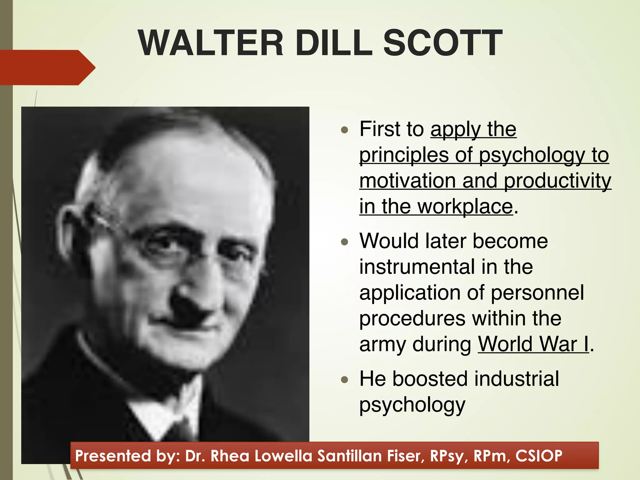 History of Industrial -Organizational Psychology | PDF