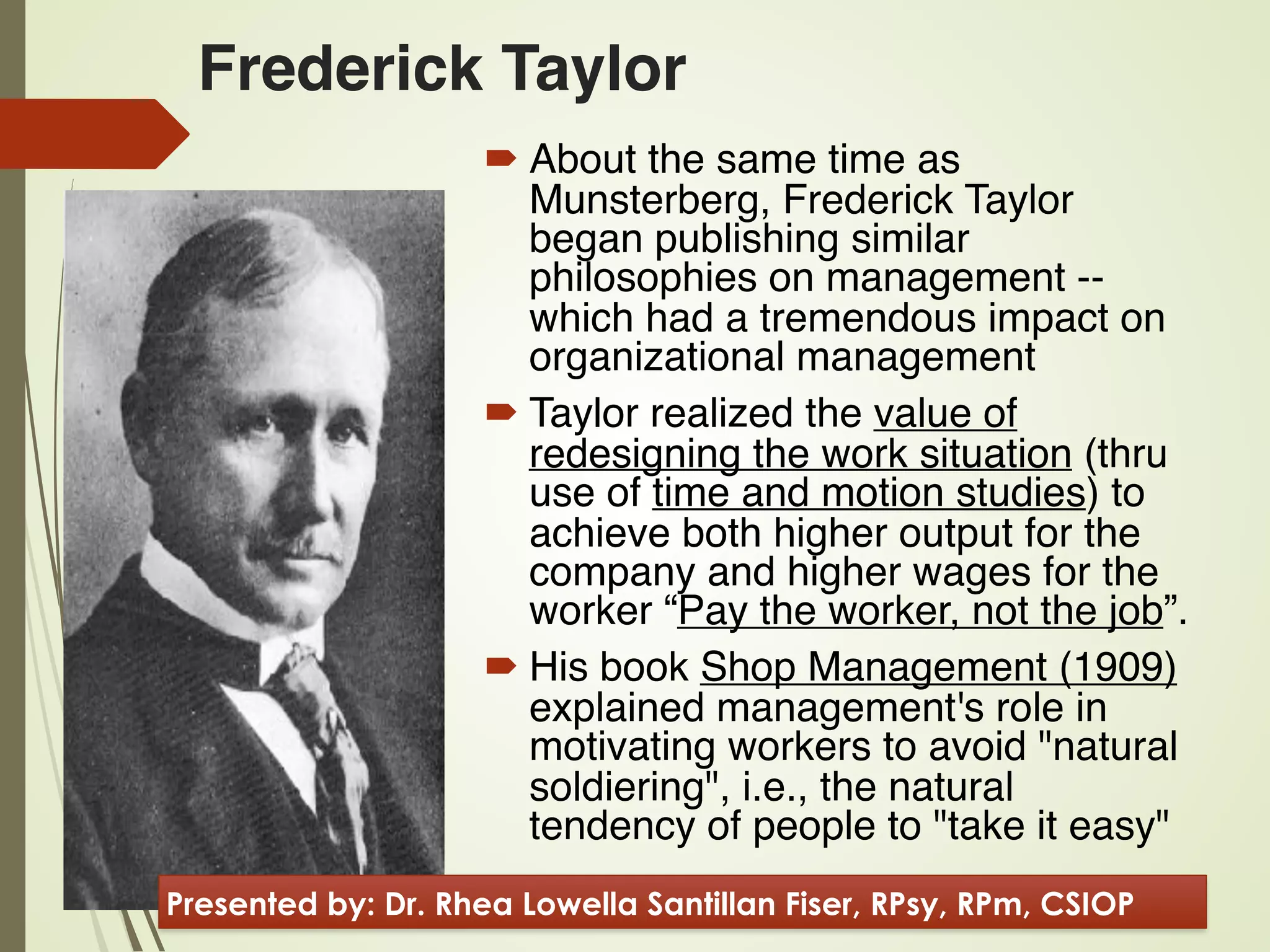 History of Industrial -Organizational Psychology | PDF