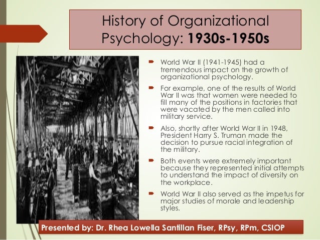 History Of Industrial Organizational Psychology history-of-industrial-organizational-psychology