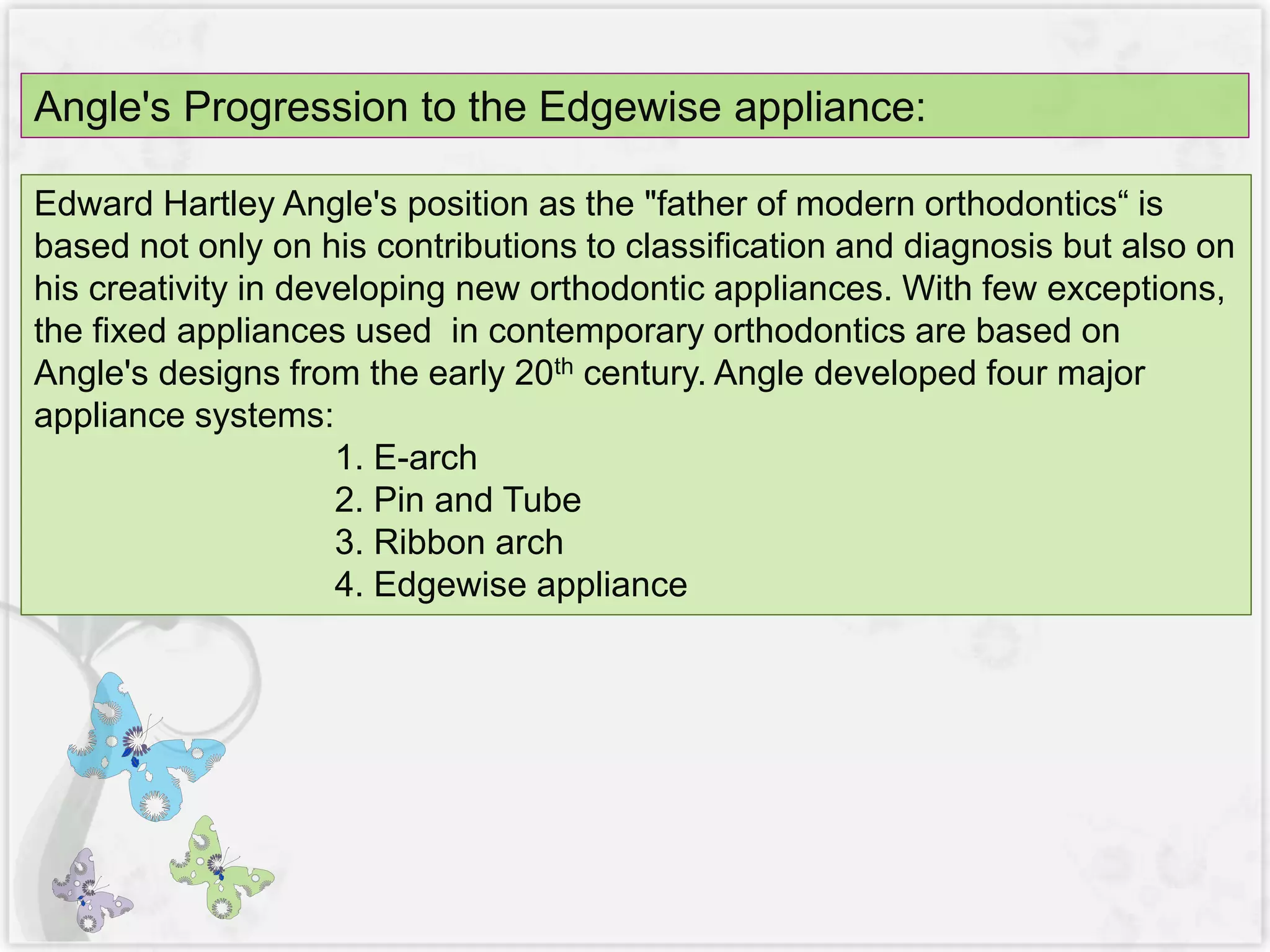 History of orthodontics | PPTX