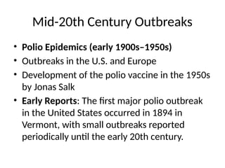 History of outbreaks, Epidemics and Pandemics.pptx