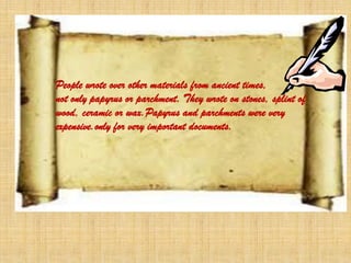 History of paper | PDF