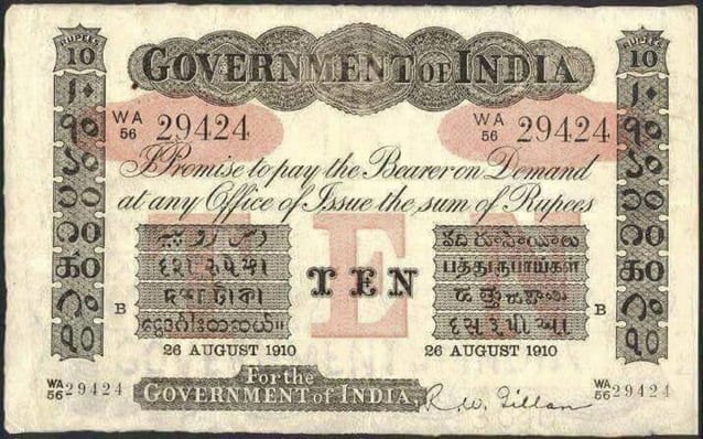 Paper currency of India over the years (pictures) | PPT