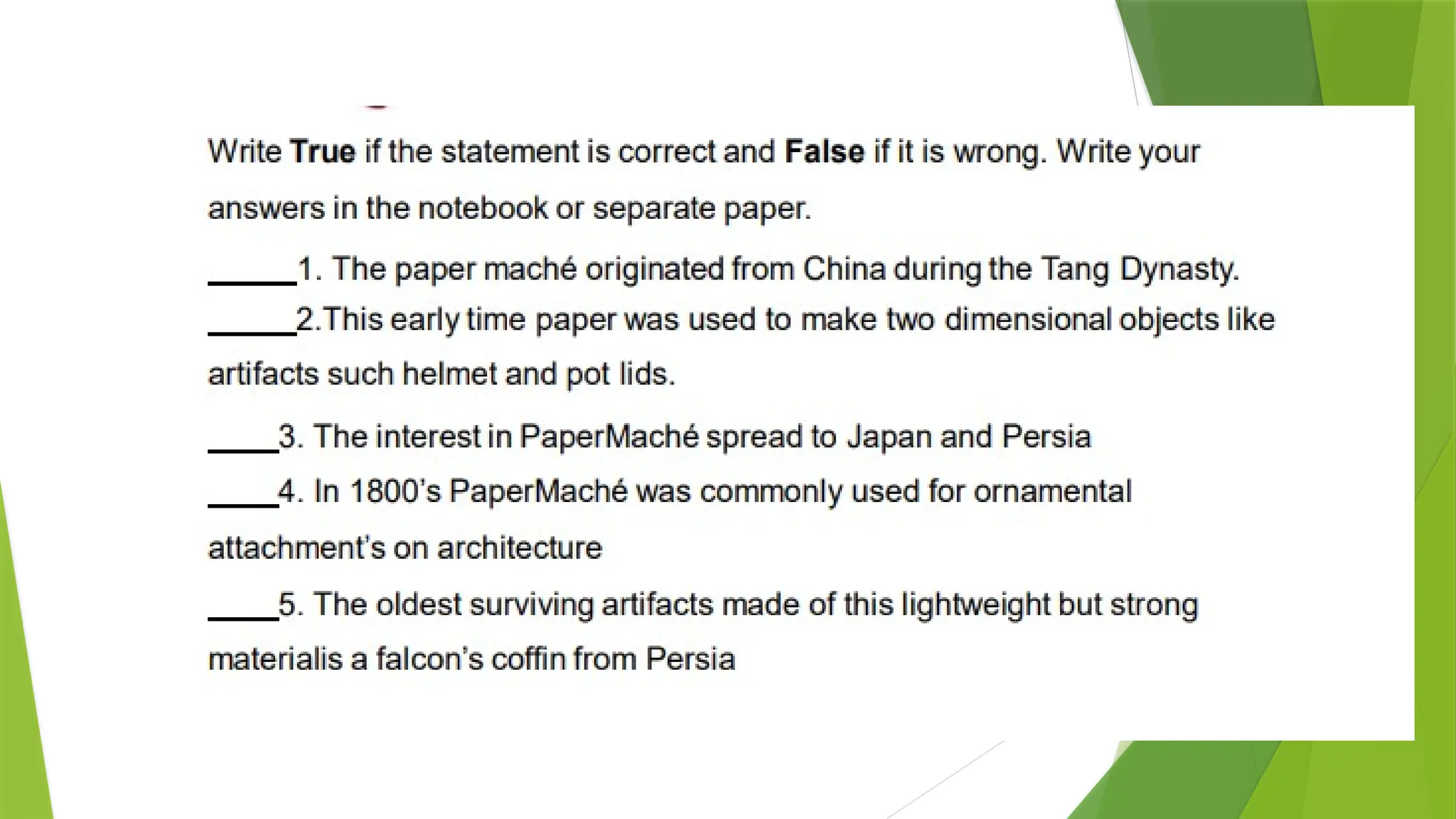 History of papermache_technology and livelihood education 10.pptx