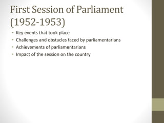 History of Parliament Sessions in India.pptx
