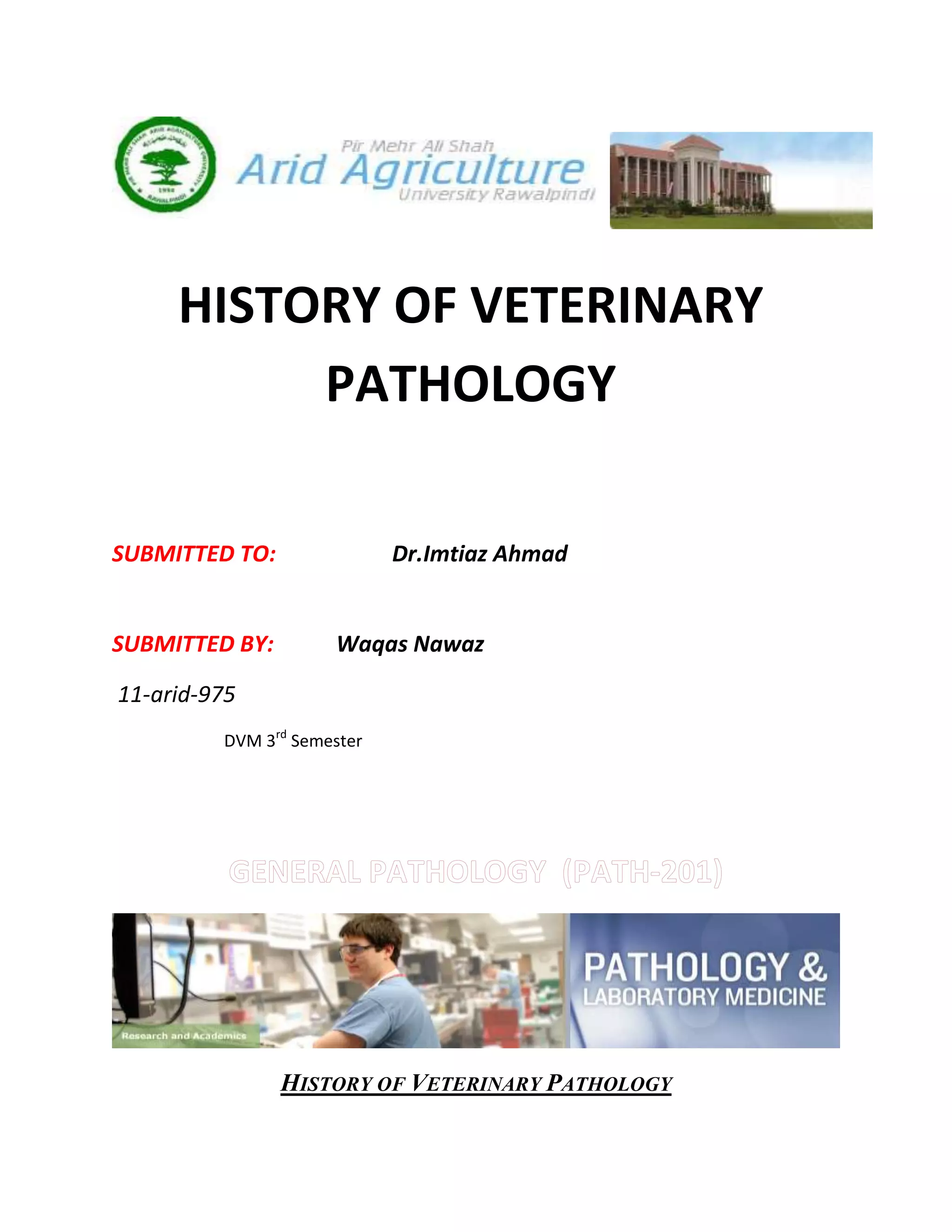 History of pathology | DOCX