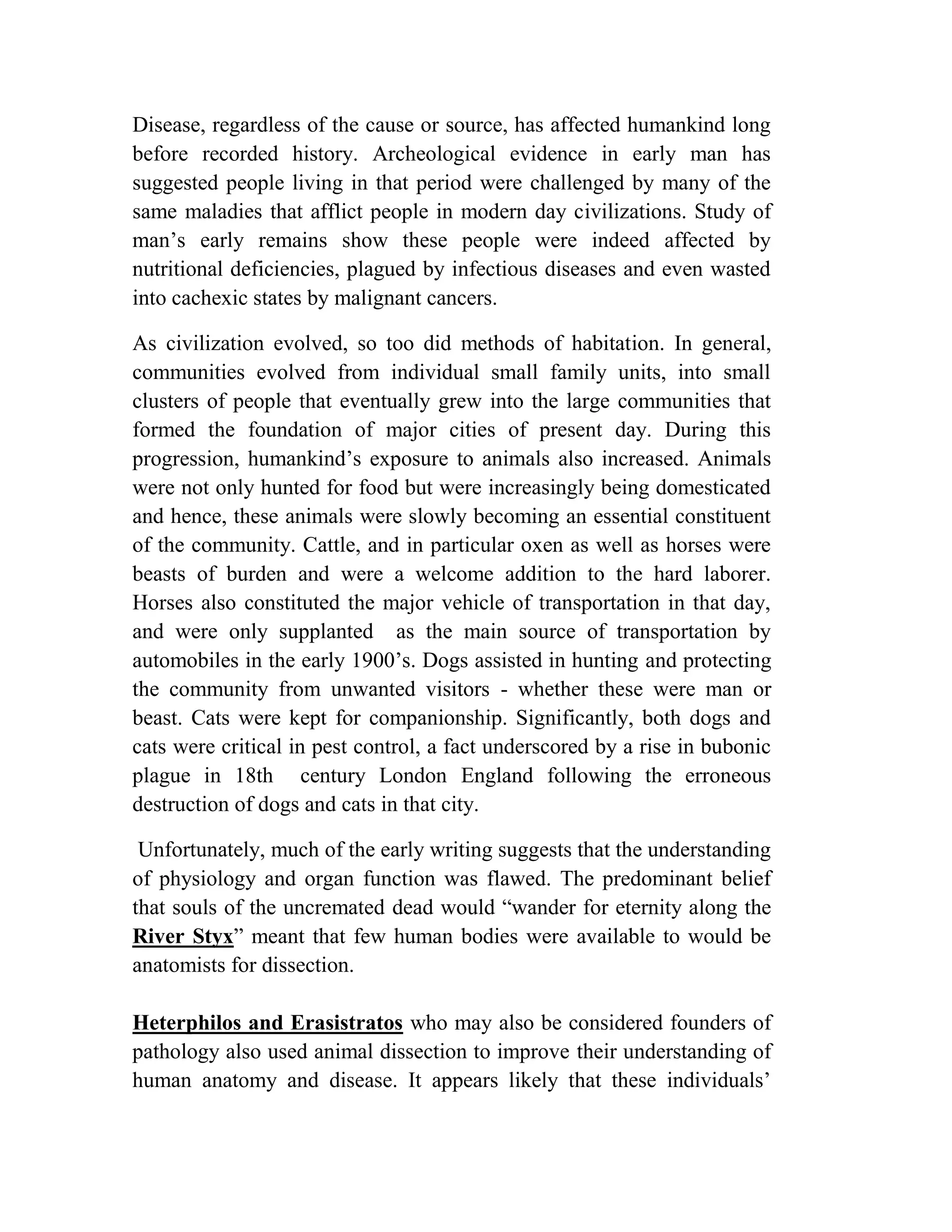 History of pathology | DOCX