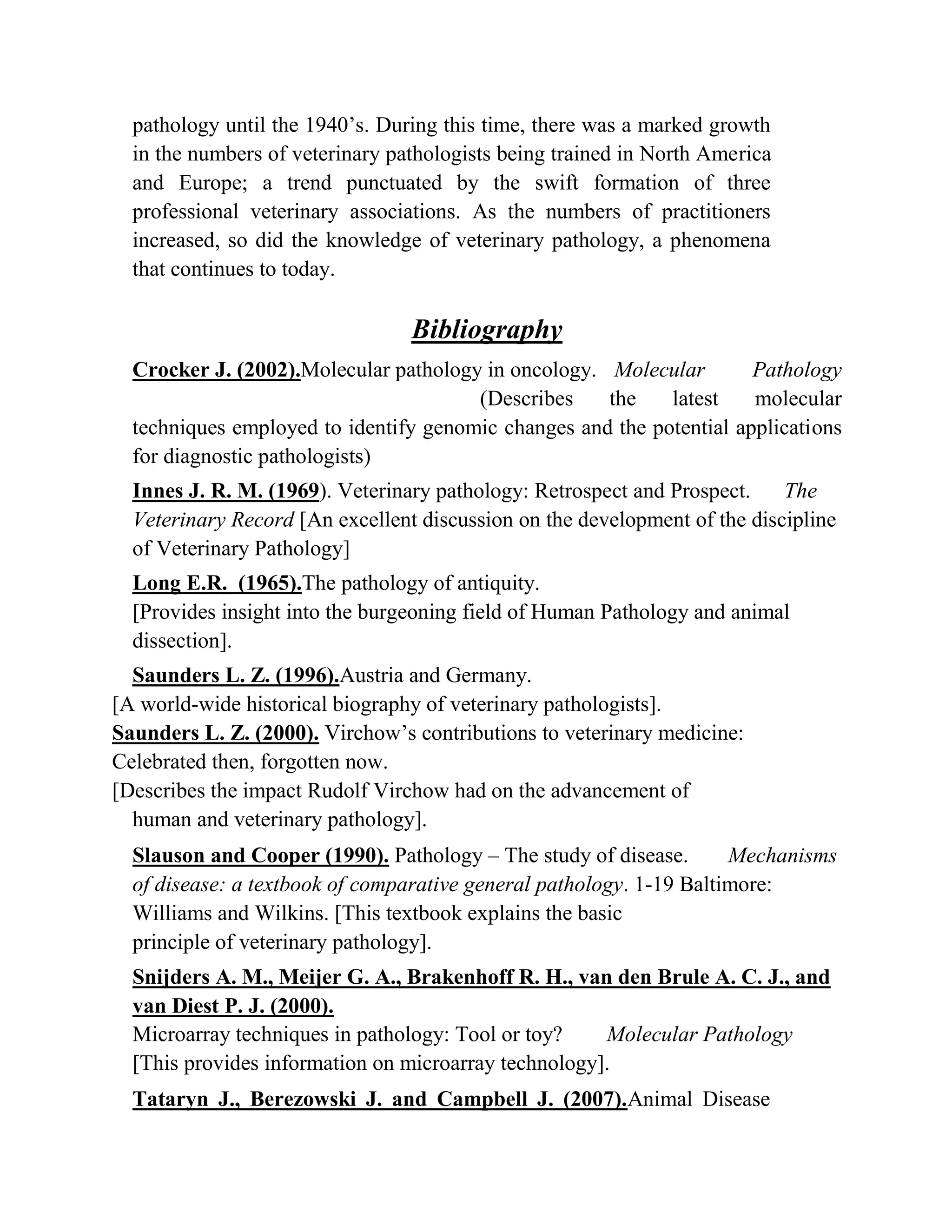 History of pathology | DOCX