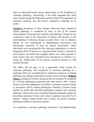 History of pathology | DOCX