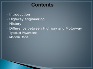 History of pavement | PPTX