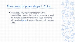 The History of Pawn Shops | PPTX
